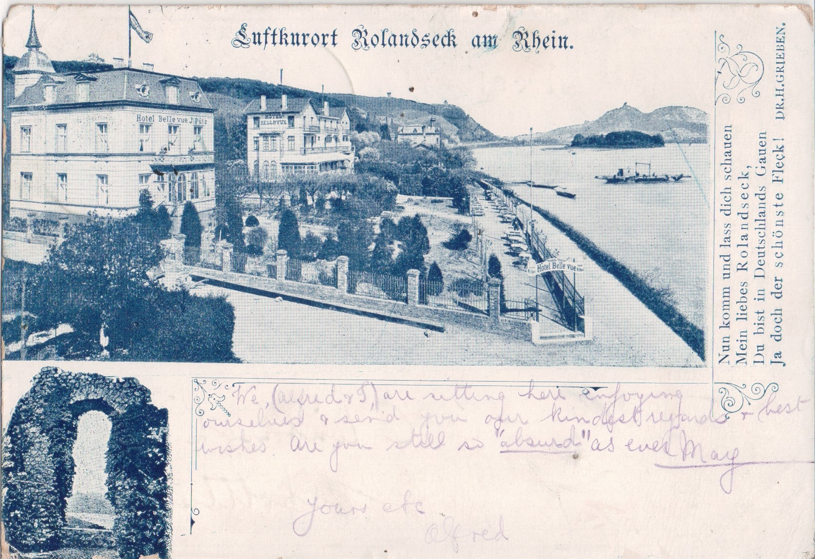 Directory D – undivided-back postcards