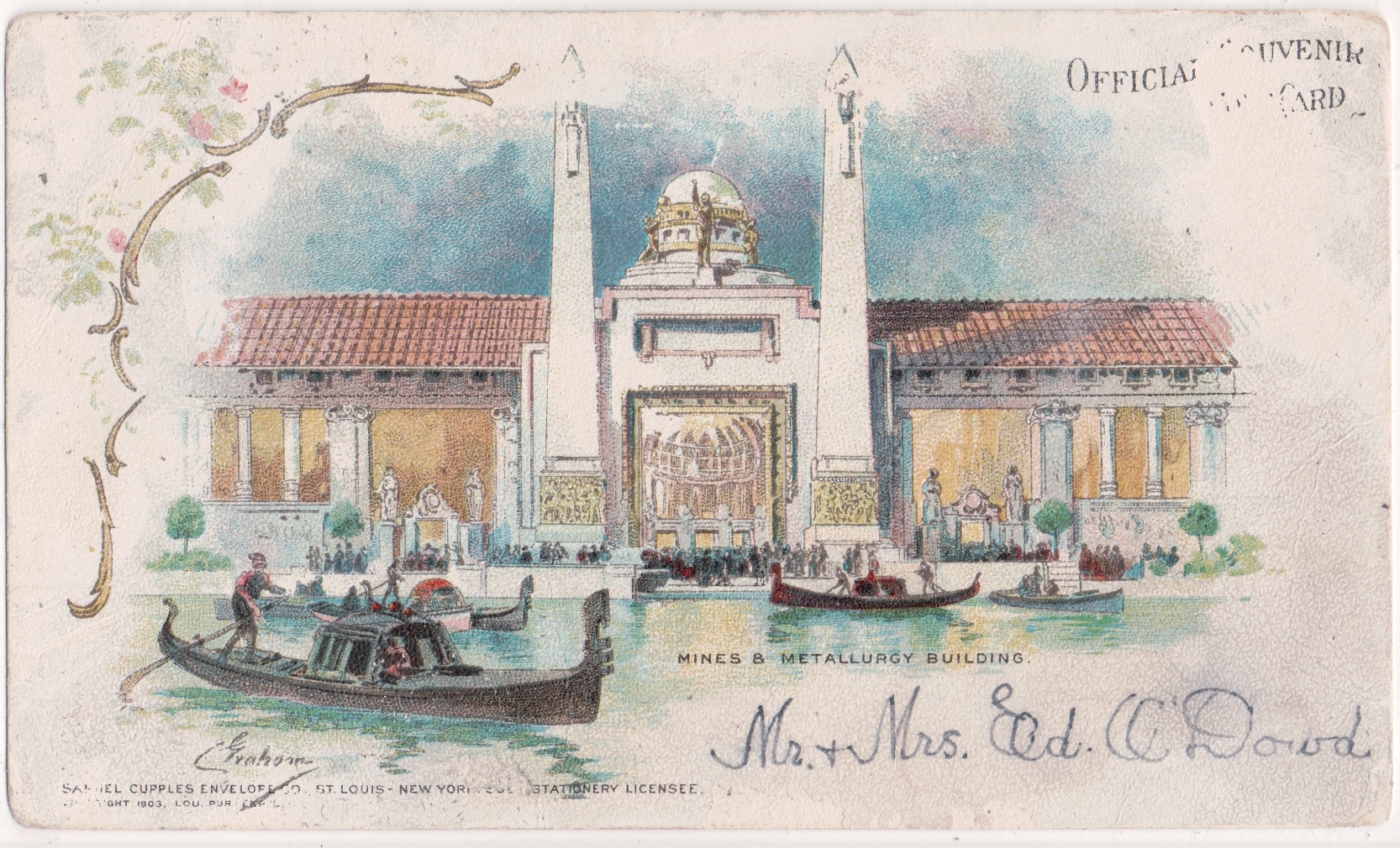 Samuel Cupples Envelope Company – Undivided-back Postcards