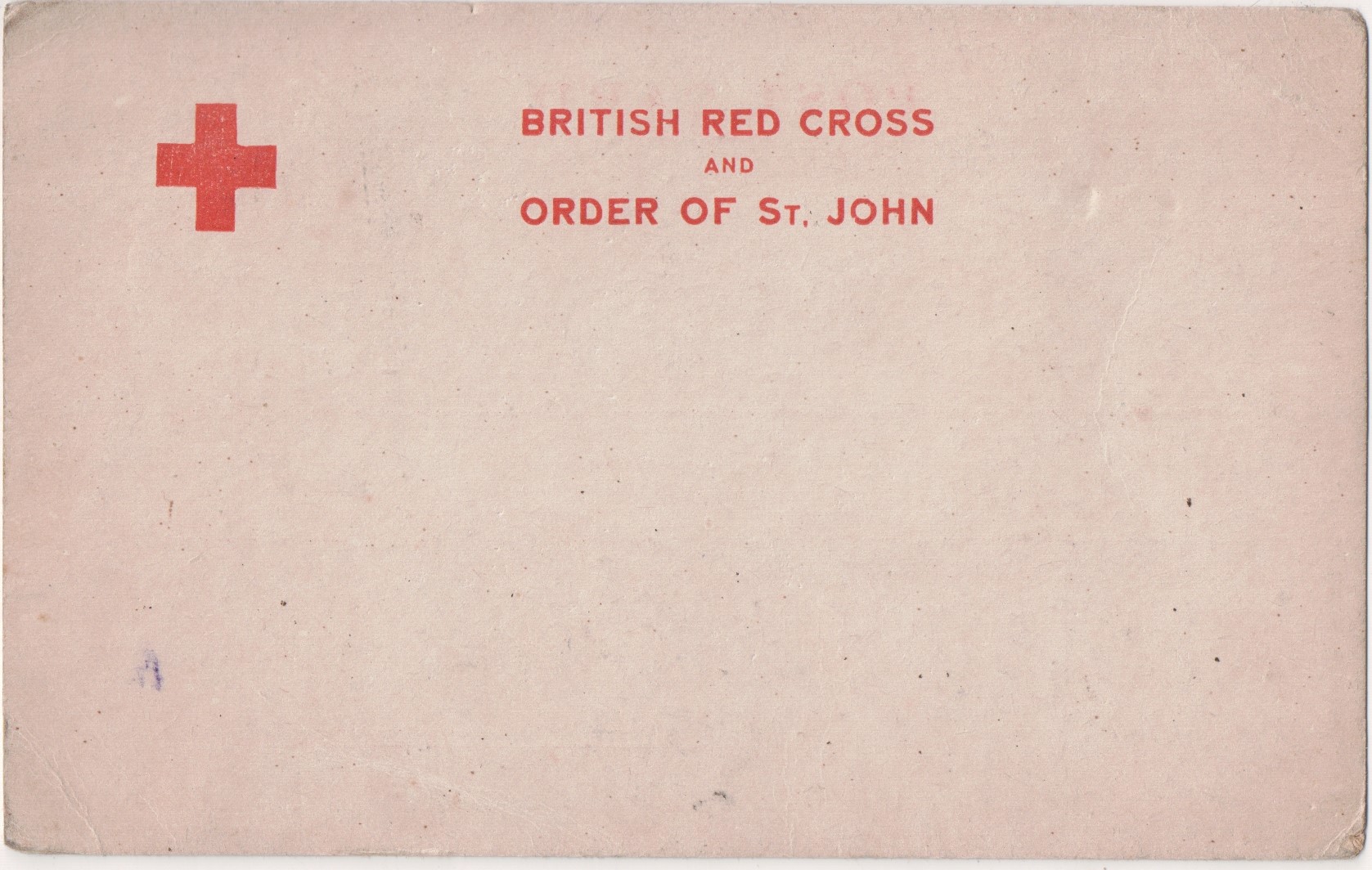 Red Cross – Undivided-back Postcards